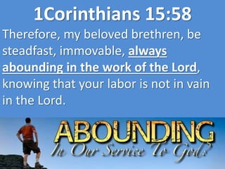 Always abounding | PPT