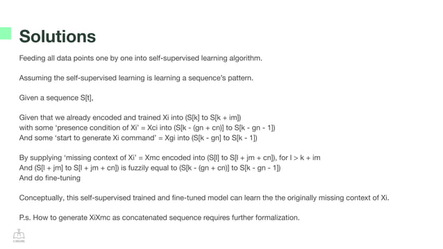 Always adopt self supervised learning | PPT