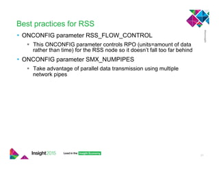 Always on high availability best practices for informix | PDF