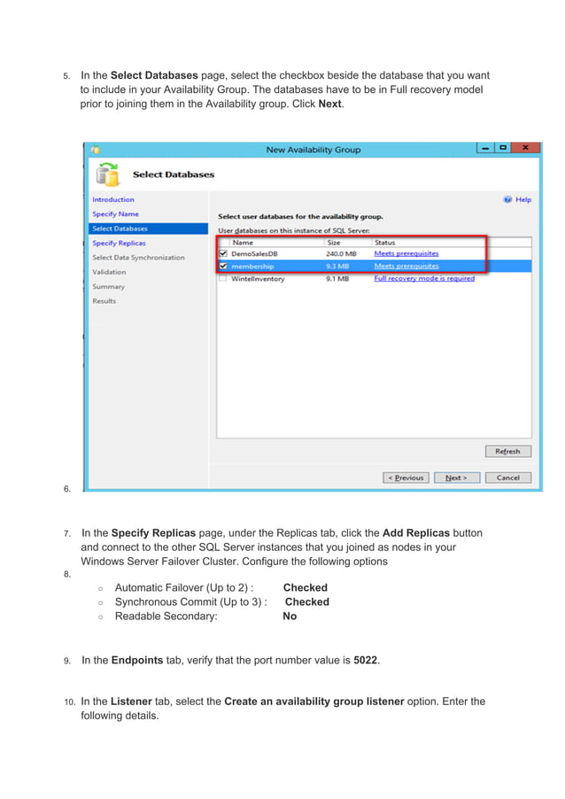 Always on availability group | PDF | Databases | Computer Software and Applications