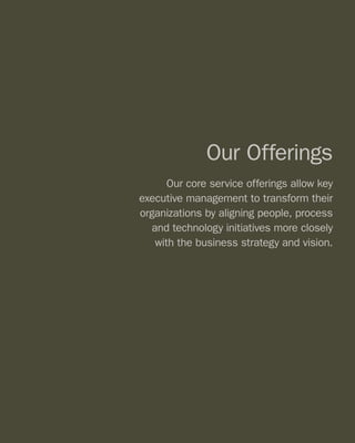 Arthur Lawrence Corporate Brochure | PDF