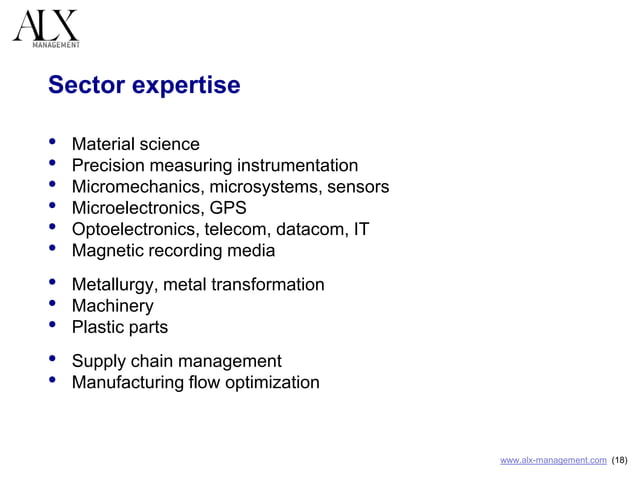 ALX-MANAGEMENT Overview | PPT