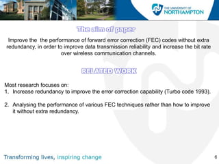 Utilise Multipath Propagation to Improve the performance of BCH and RS ...