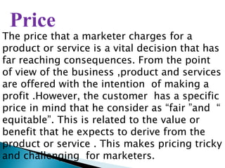 The 4p's of marketing | PPTX
