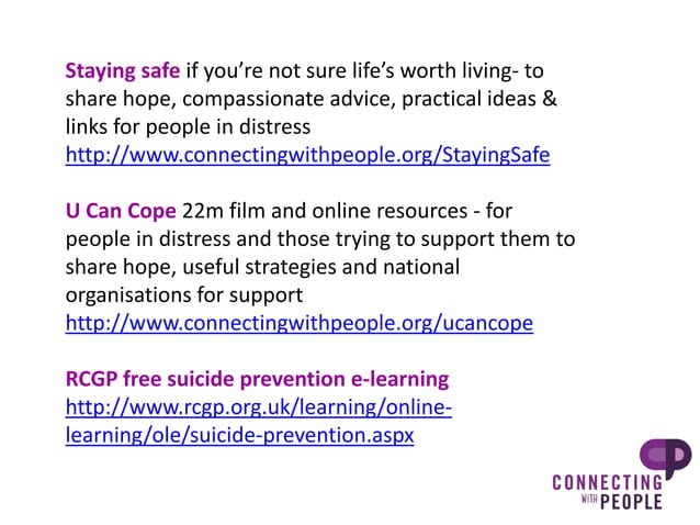 Alys Cole-King Improving Mental Health Crisis Care | PDF | Mental ...