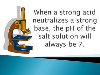 acid-base indicator and neutralization | PPTX