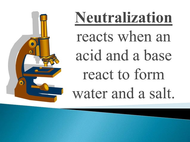 acid-base indicator and neutralization | PPTX