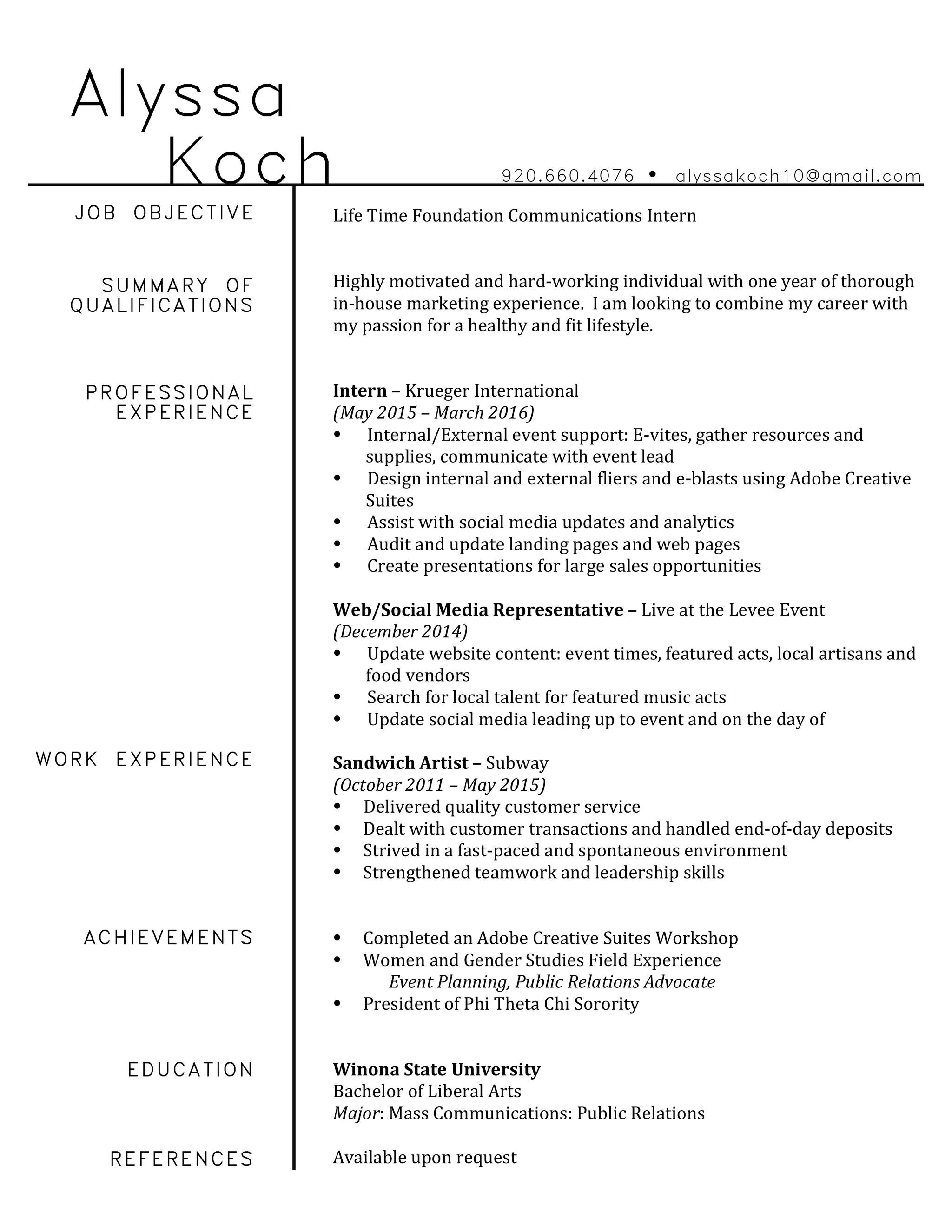 2016 Resume | PDF