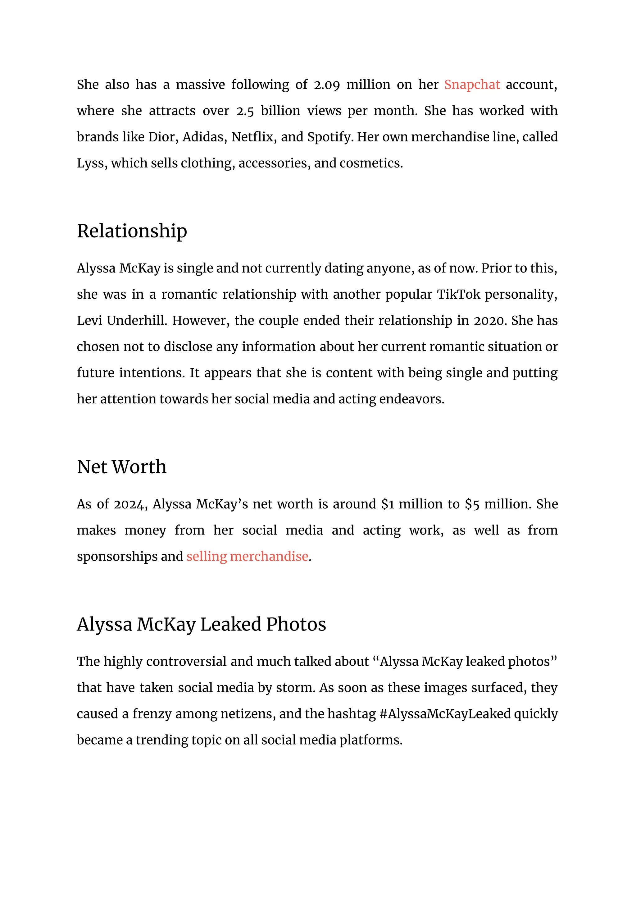 What Really Happened With Alyssa McKay's OnlyFans Leak? - Truth or Fiction What Really Happened With Alyssa McKay's OnlyFans Leak? - Truth or Fiction