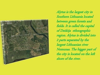 Alytus city | PPT