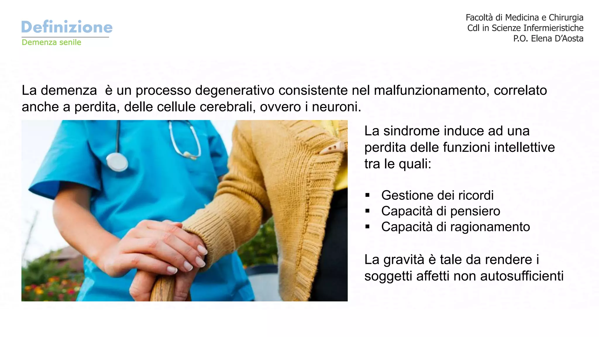 Malattia di Alzheimer | PPTX