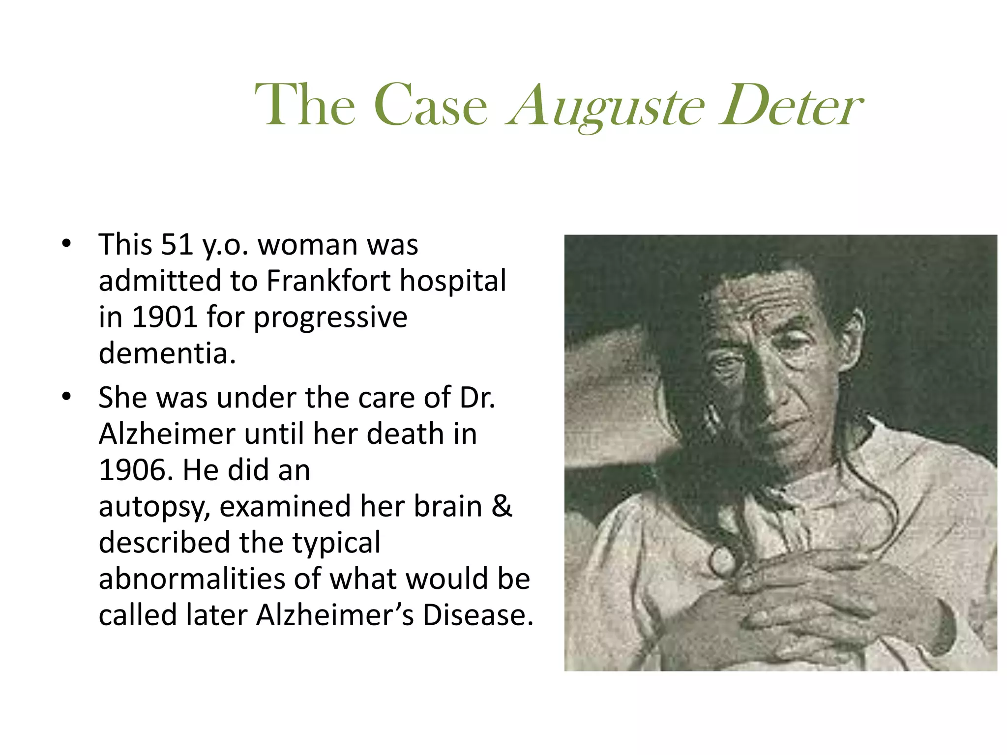 Alzheimer disease | PPTX