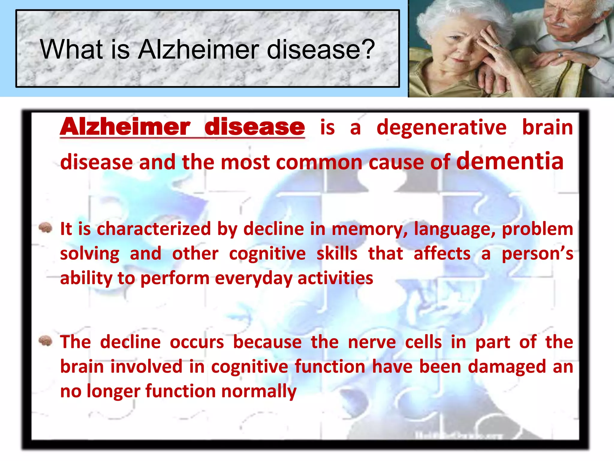 Alzheimer awareness | PPTX