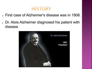 Alzheimer basics | PPTX