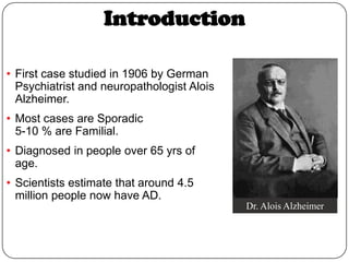 Alzheimer's disease | PPSX