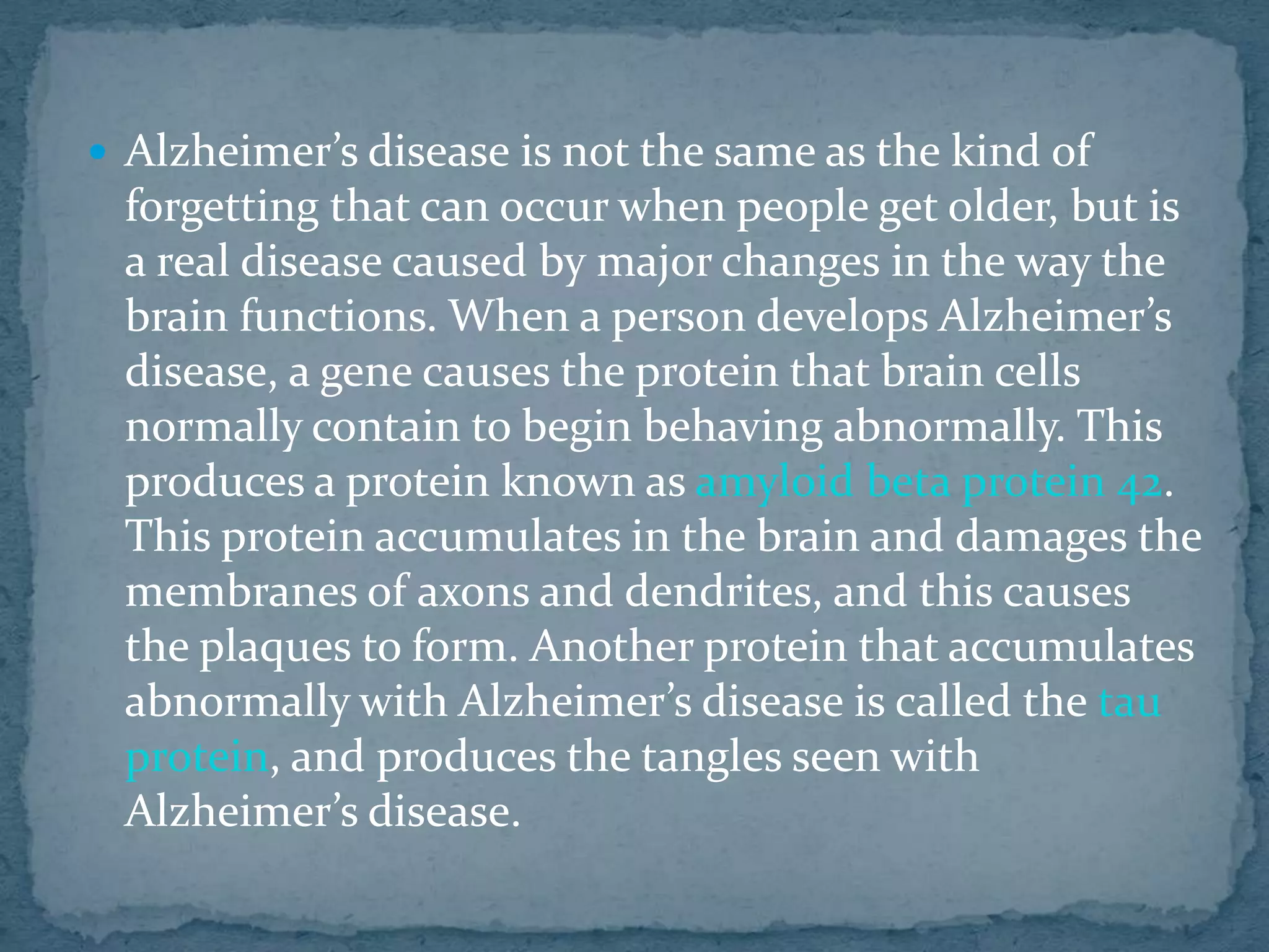 Alzheimer S Disease | PPT