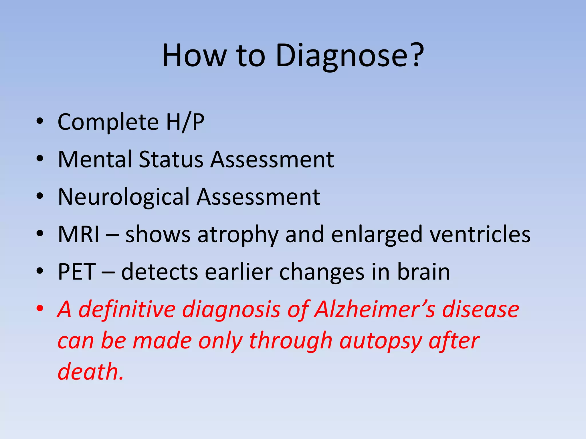 Alzheimer's disease | PPTX