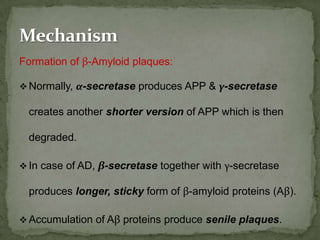 Alzheimer's disease | PPT