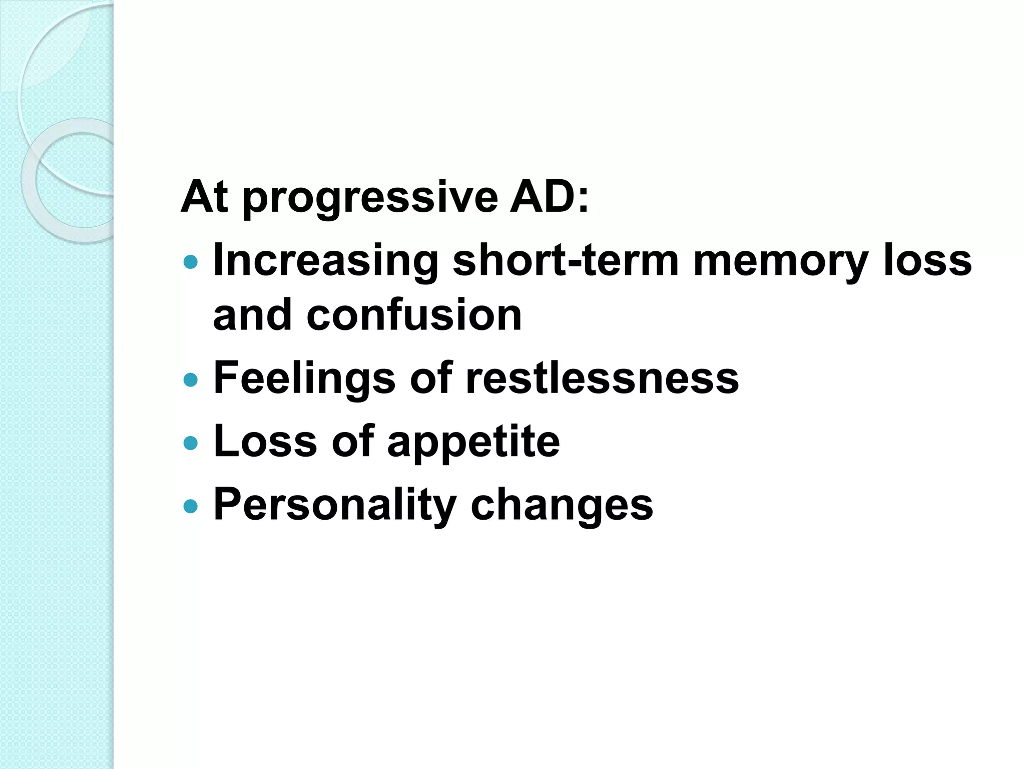 Alzheimer’s disease | PPTX