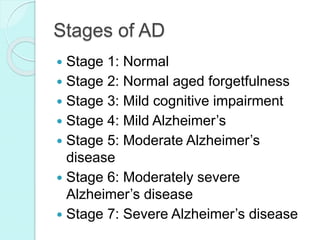 Alzheimer’s disease | PPTX
