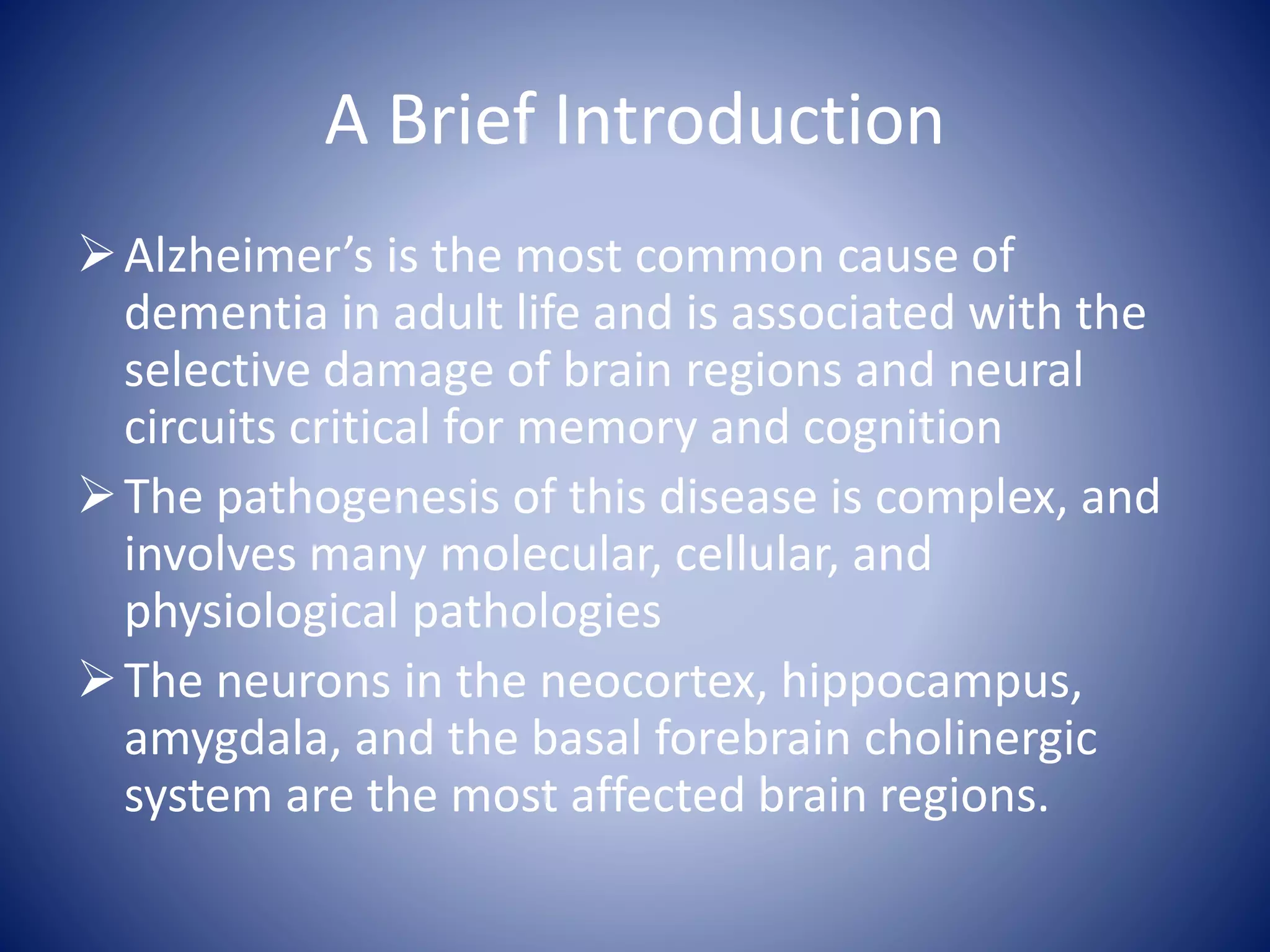Alzheimer's disease | PPTX
