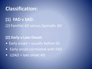 Alzheimer's disease | PPTX
