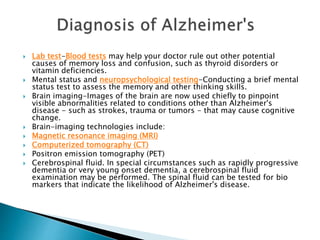 Alzheimer's disease | PPTX