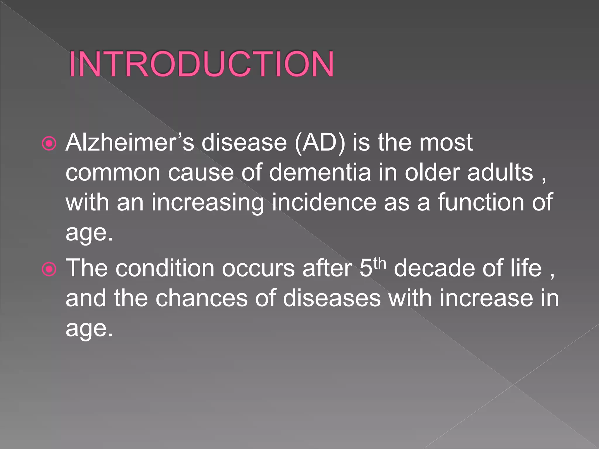 Alzheimer’s disease | PPT | Free Download