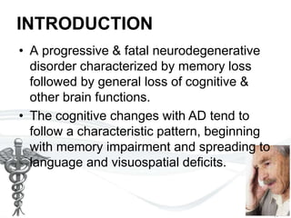 Alzheimer's disease | PPT
