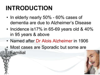Alzheimer's disease | PPT