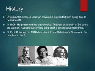 Pathopysiology of Alzheimer's disease | PPTX