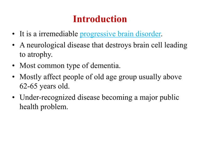 Alzheimer's Disease.ppt