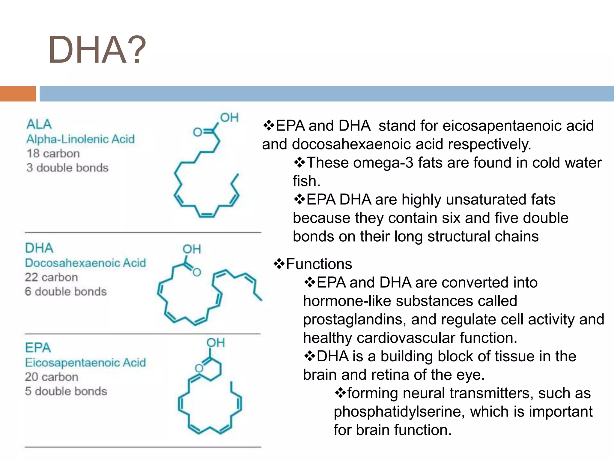 Alzheimer's disease dha connection | PPT