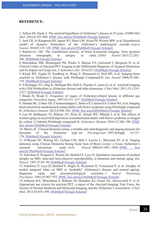 Alzheimer's disease - A detailed case study | PDF
