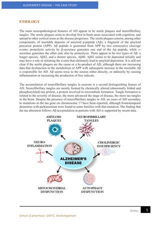 Alzheimer's disease - A detailed case study | PDF