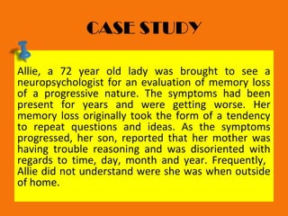 Alzheimer's disease by gabit | PPT