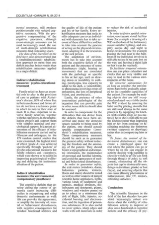 Alzheimer's disease reabilitation treatments | PDF