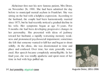 Pathophysiology: Alzheimer's Disease | PPTX