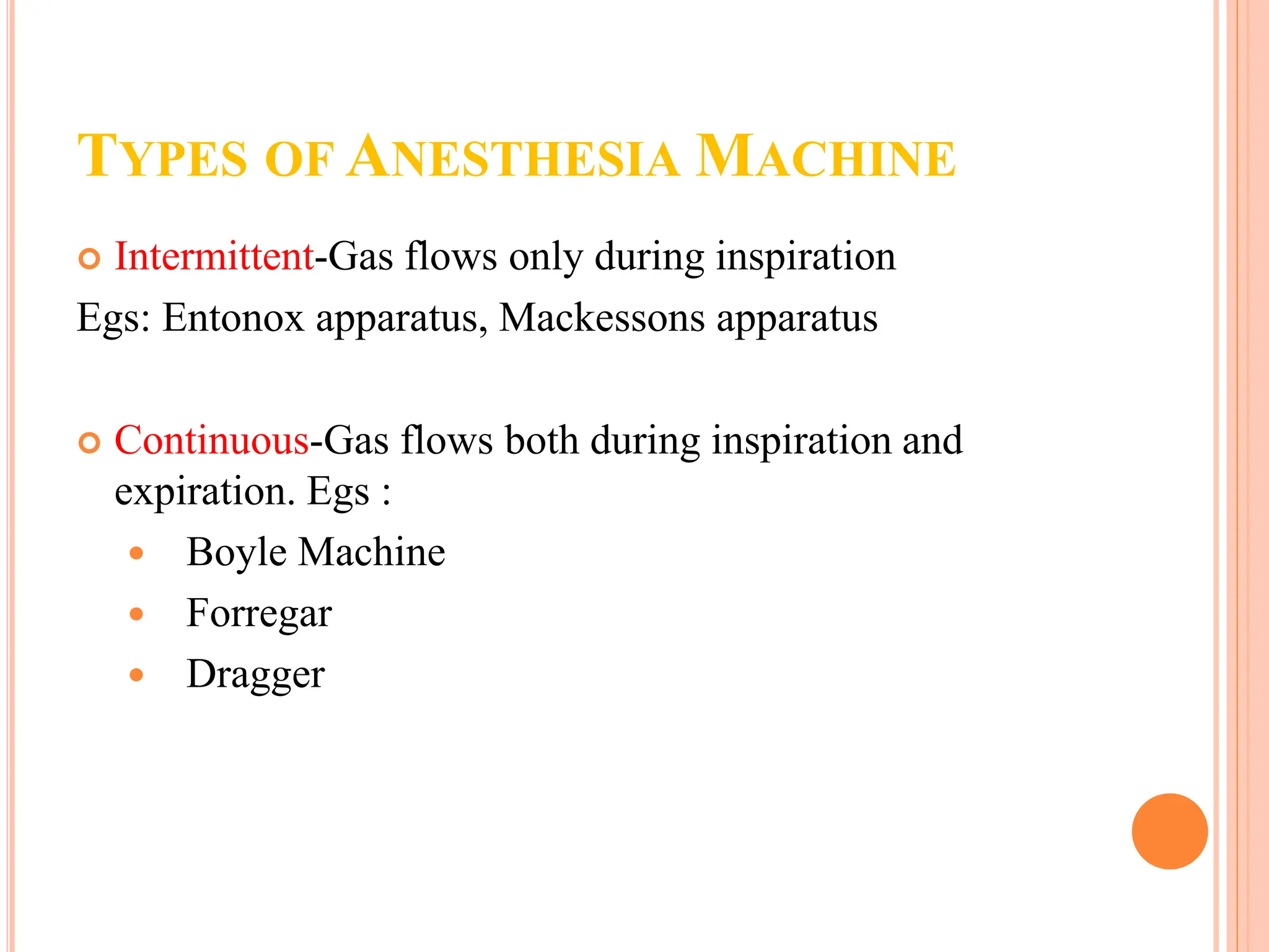 anesthesia work station to anesthesiatisel | PPTX