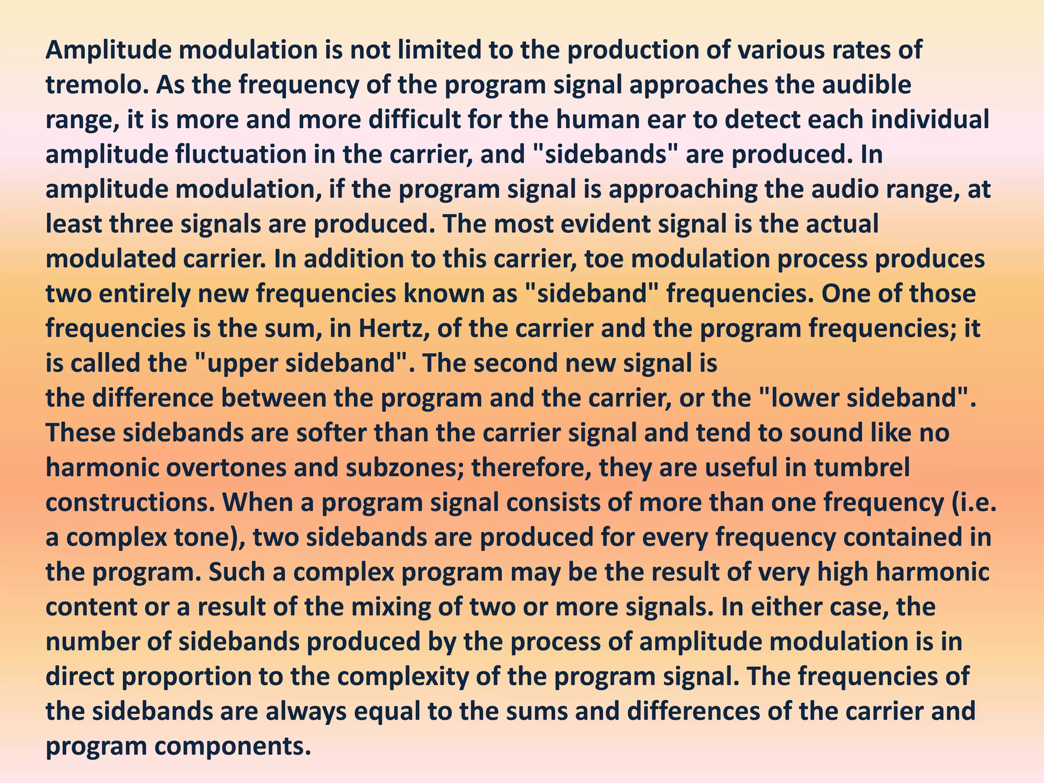 Introduction to AM modulation | PPT