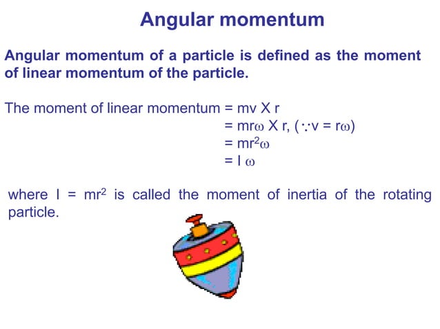 Angular momentum | PPT