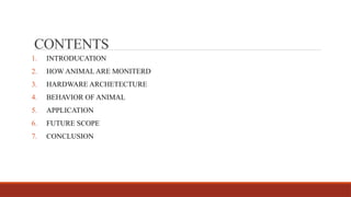 Animal monitoring and its applications in agriculture | PPT