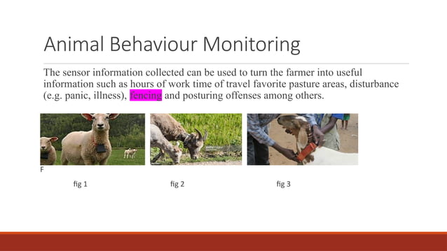 Animal monitoring and its applications in agriculture | PPT