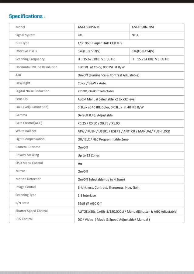 Am e658-nm - copy | PDF
