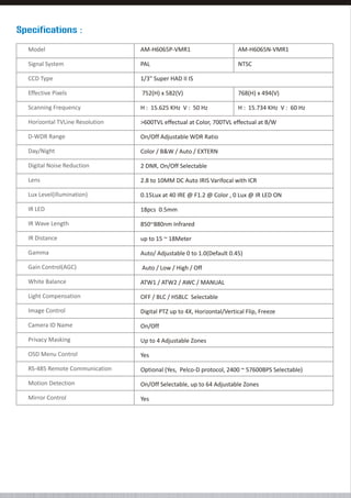 Am h6065-vmr1 - copy | PDF