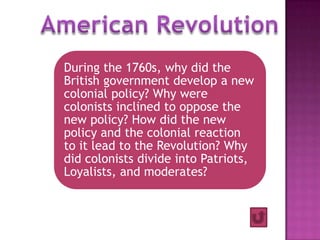 Lesson 5: Revolution in the Colonies | PPTX