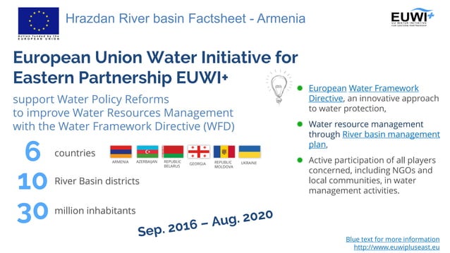 Hrazdan river basin in Armenia - Factsheet | PPT