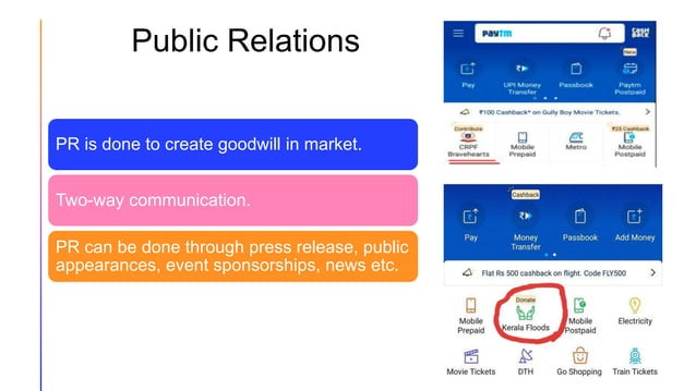 Integrated Marketing Communication (IMC) of PAYTM | PPT
