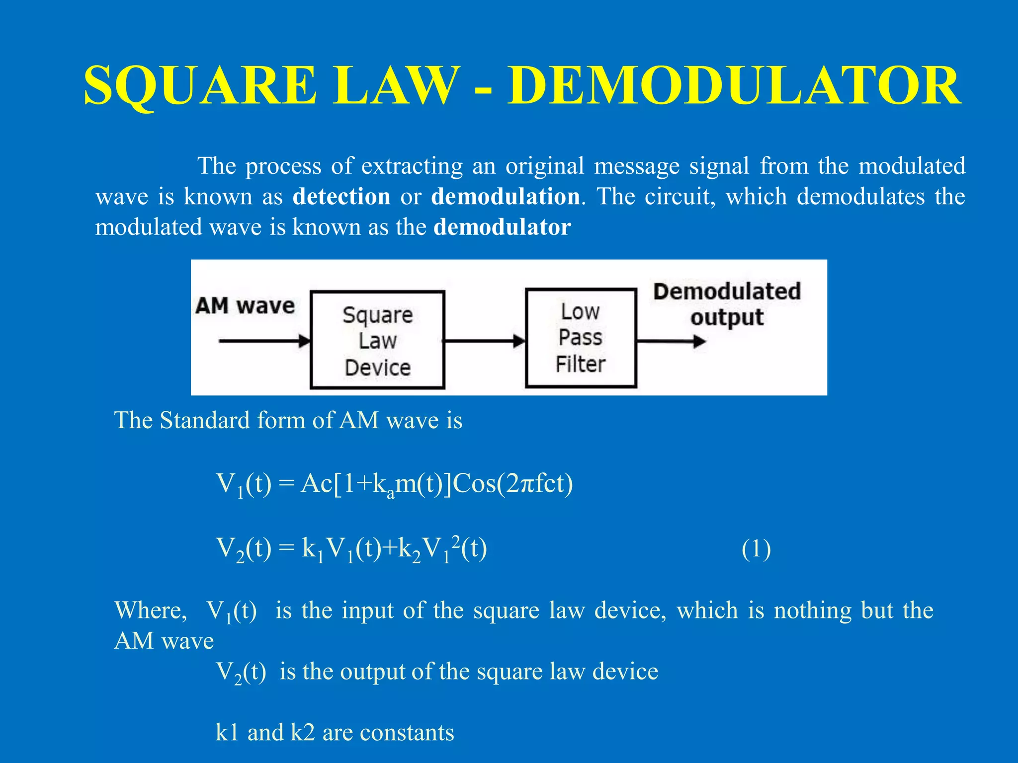 AM - Modulator and Demodulator | PDF