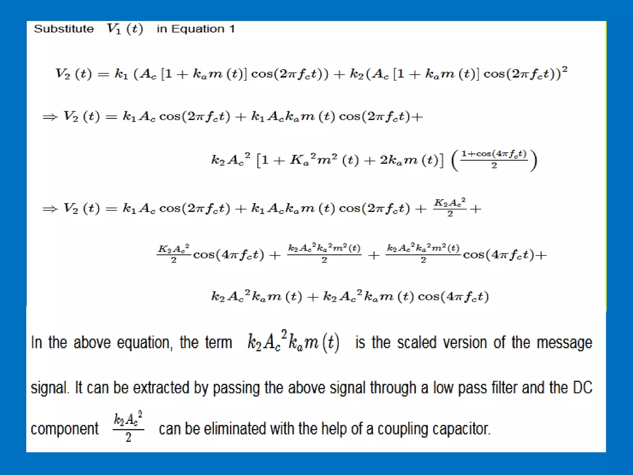AM - Modulator and Demodulator | PDF